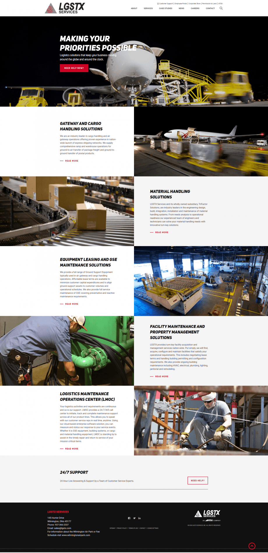 Portfolio: LGSTX Services | Impinge Solutions